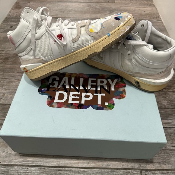Gallery Dept | Shoes | Lanvin Gallery Dept Clay High Top Sneakers 45 ...
